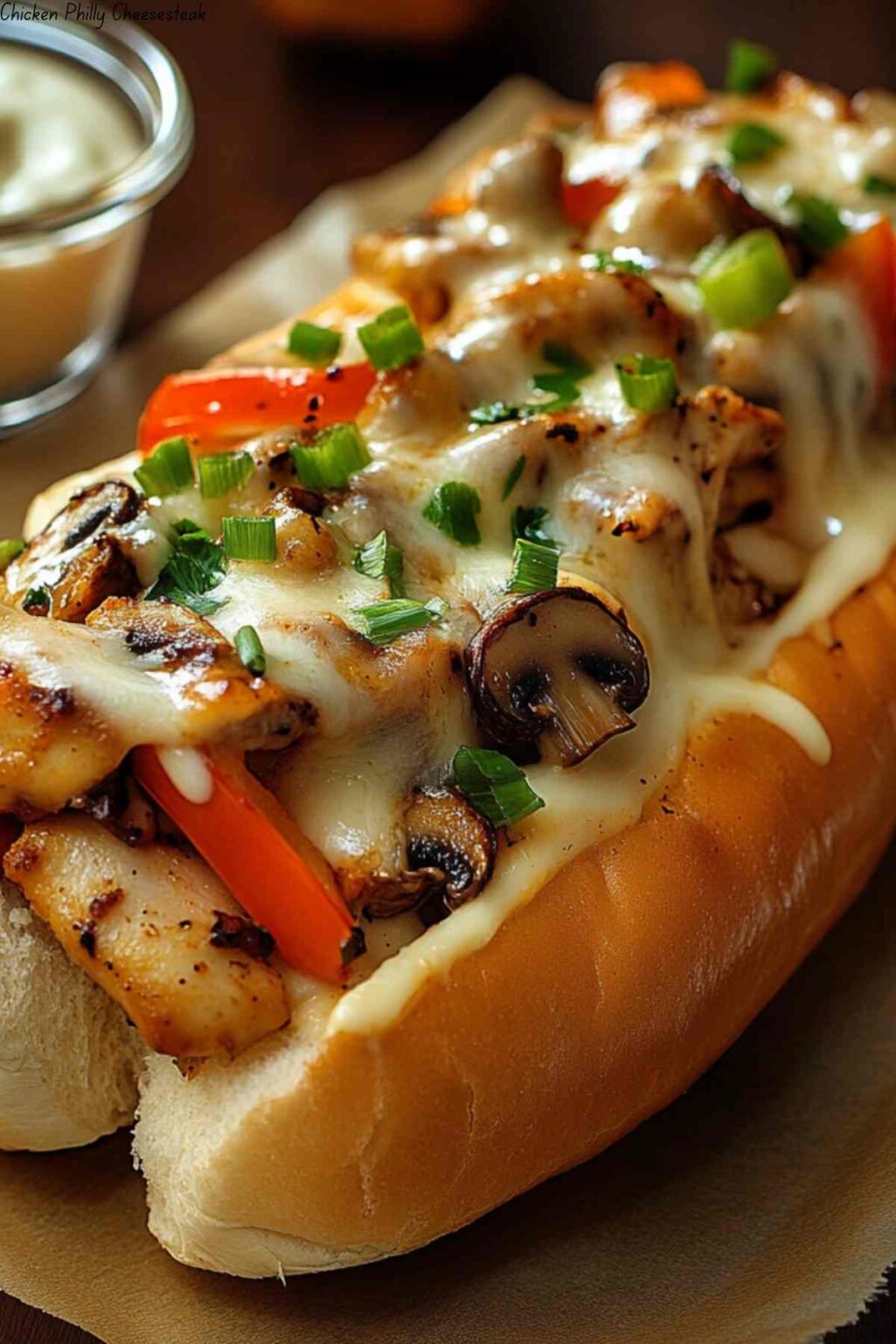 Chicken Philly Cheesesteak | RecipeCoo