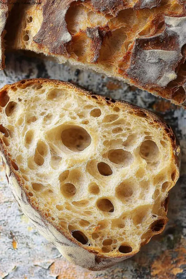 Best Crusty Italian Bread | RecipeCoo