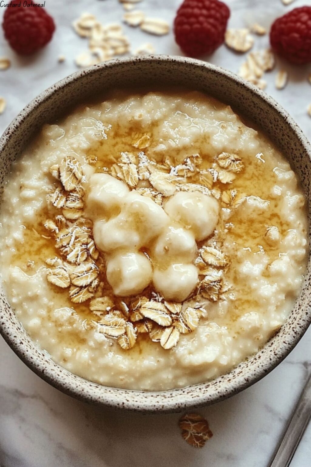 Custard Oatmeal | RecipeCoo