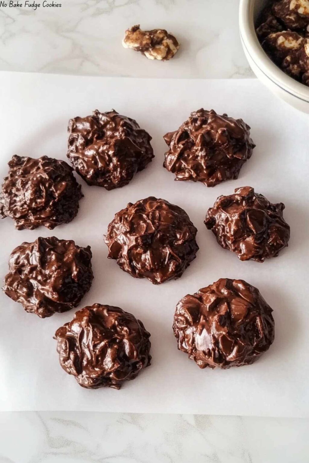 No Bake Fudge Cookies | RecipeCoo