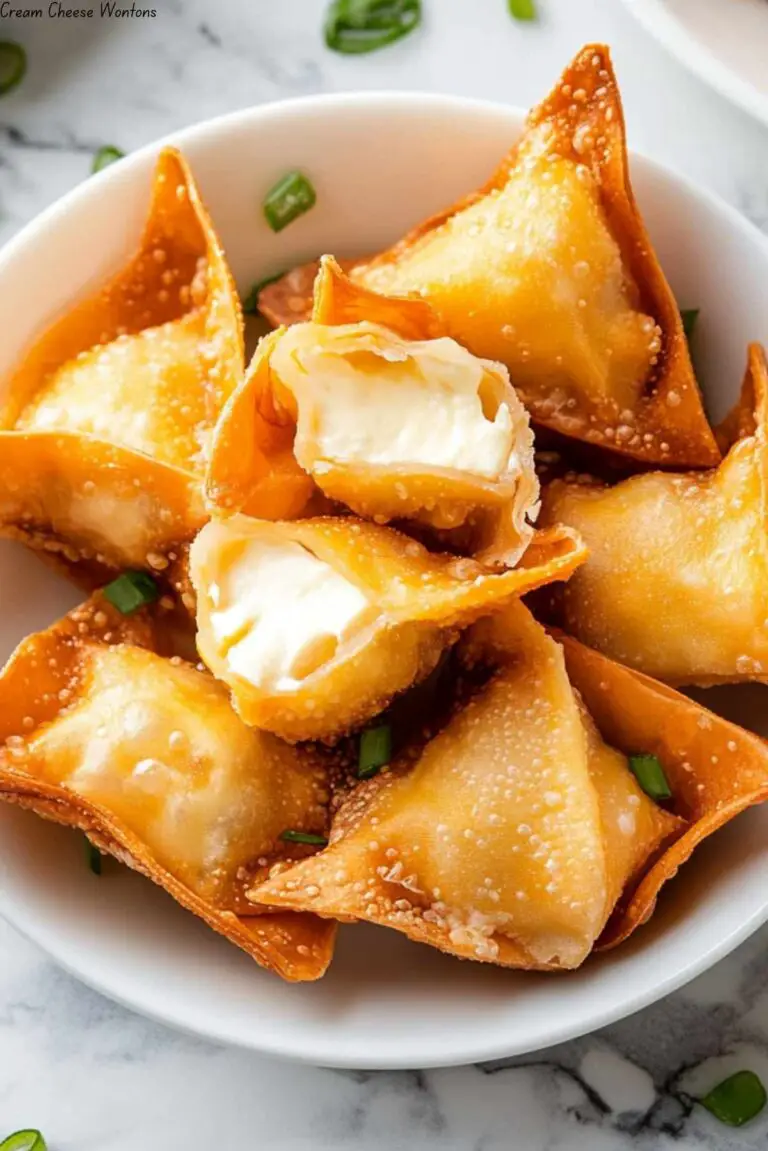 Cream Cheese Wontons | RecipeCoo