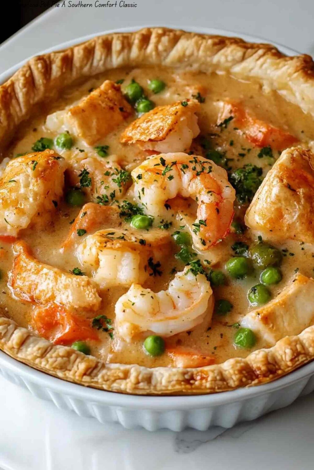 Cajun Seafood Pot Pie A Southern Comfort Classic | RecipeCoo