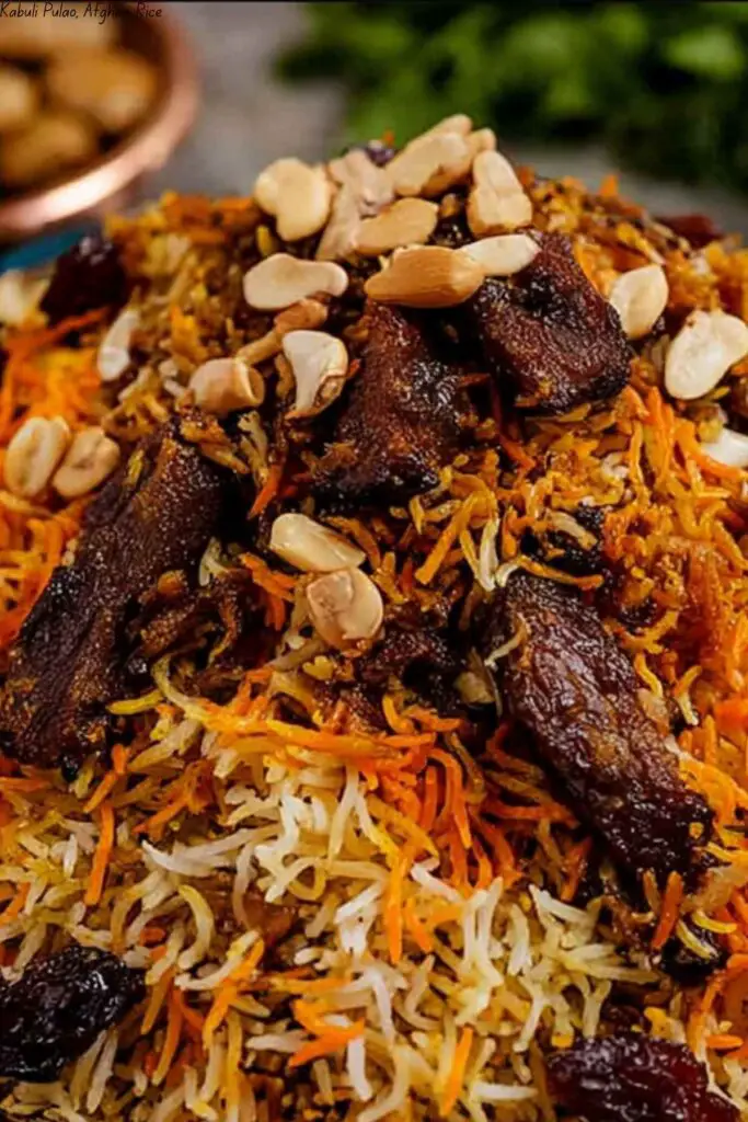 Kabuli Pulao, Afghan Rice | RecipeCoo