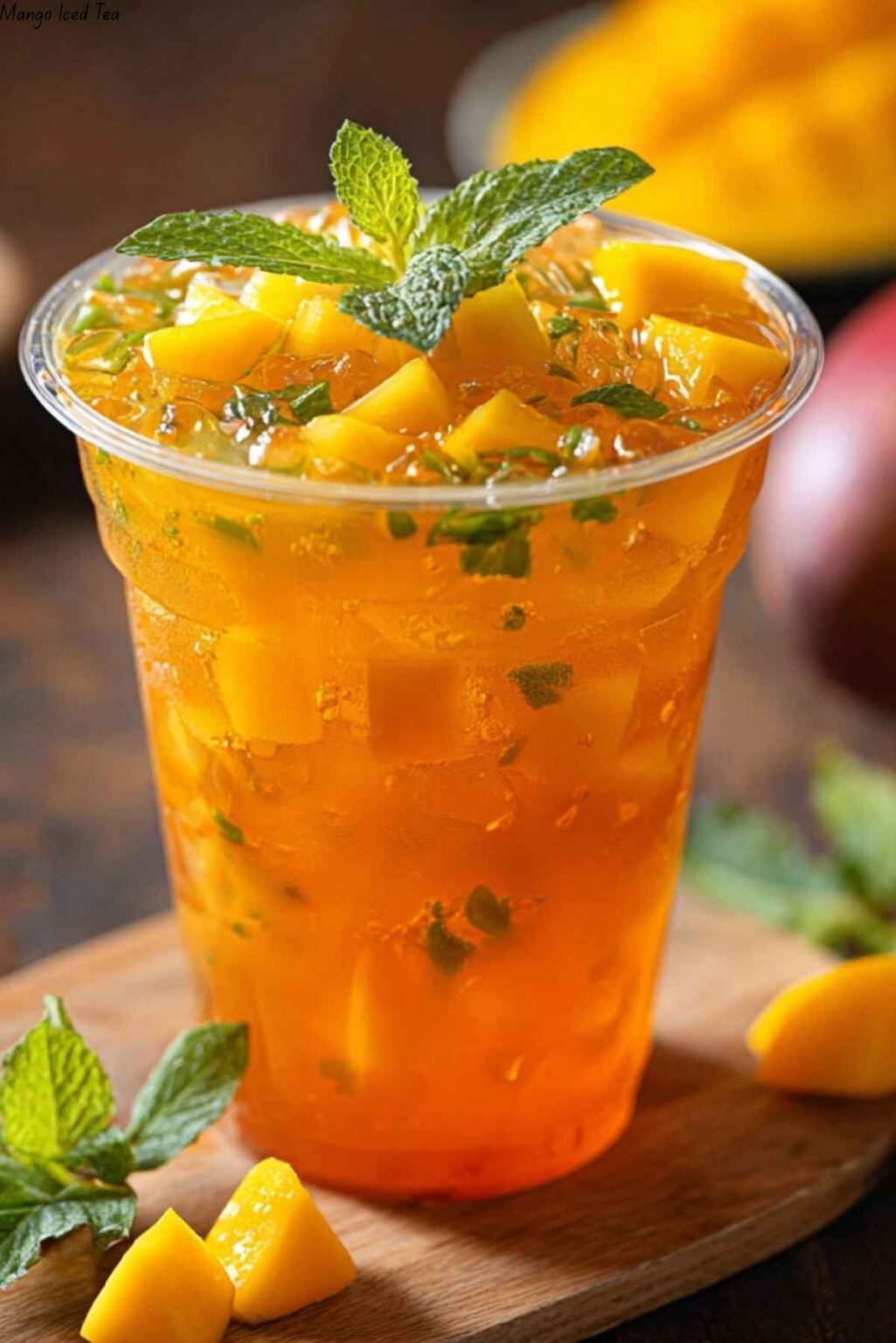 Mango Iced Tea | RecipeCoo