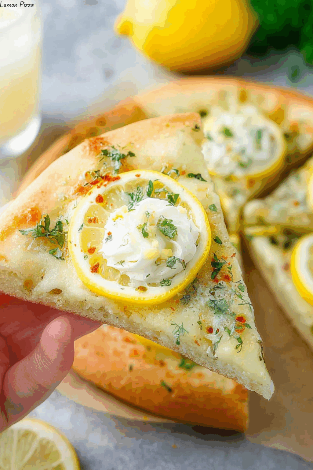 Lemon Pizza | RecipeCoo