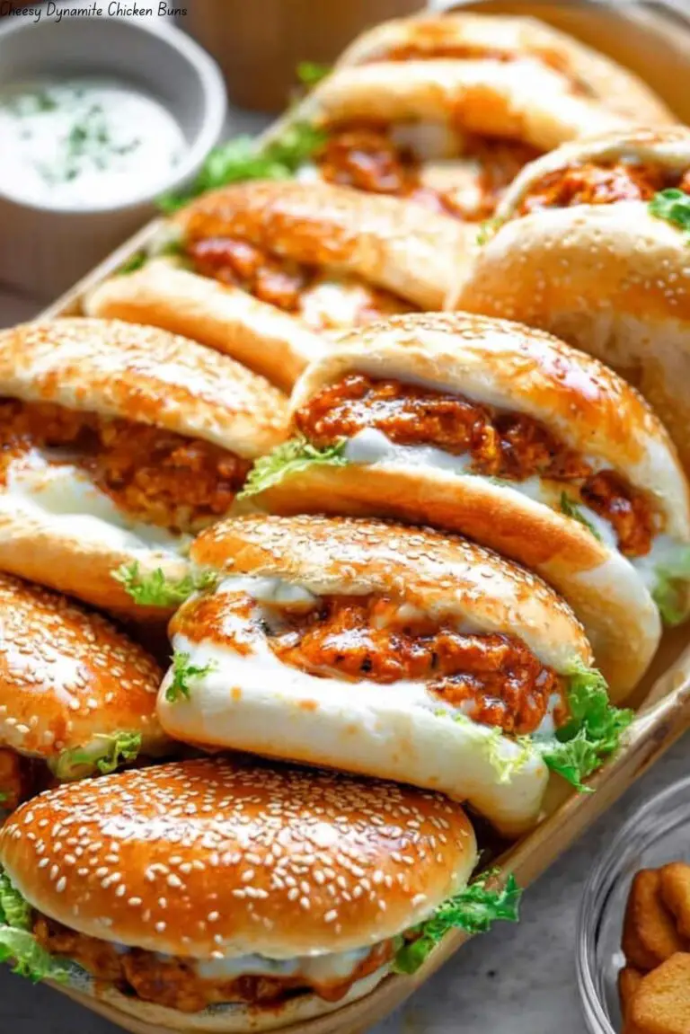 Cheesy Dynamite Chicken Buns | RecipeCoo