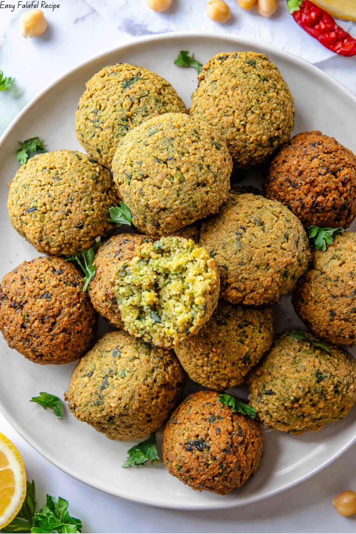 Easy Falafel Recipe | RecipeCoo