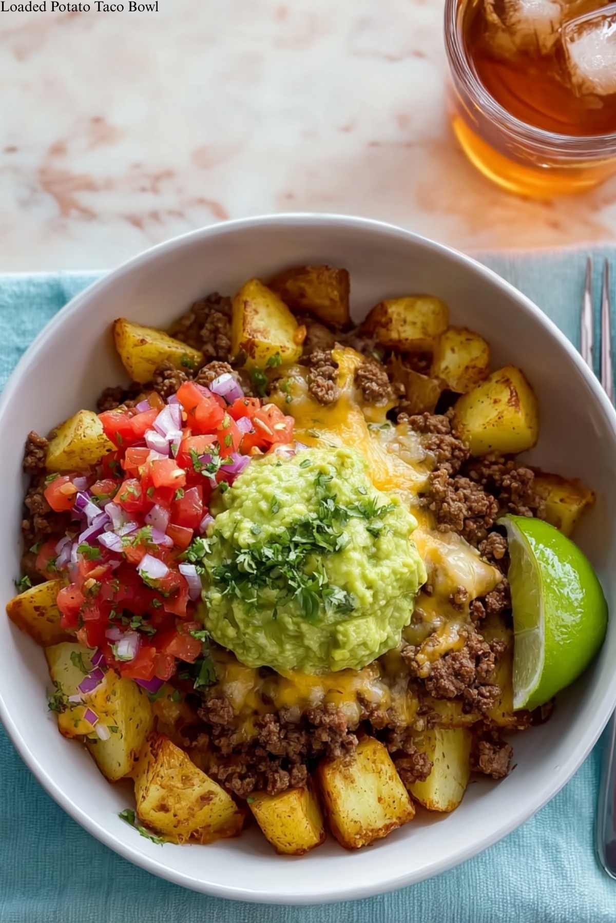 Loaded Potato Taco Bowl | RecipeCoo